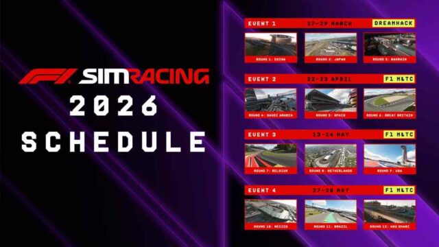 Formula 1 Announces 2026 Sim Racing World Championship Launch at ...